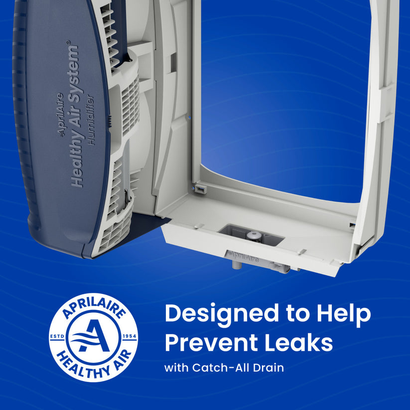 AprilAire 720A Fan-Powered Evaporative Humidifier – 21 GPD, Automatic