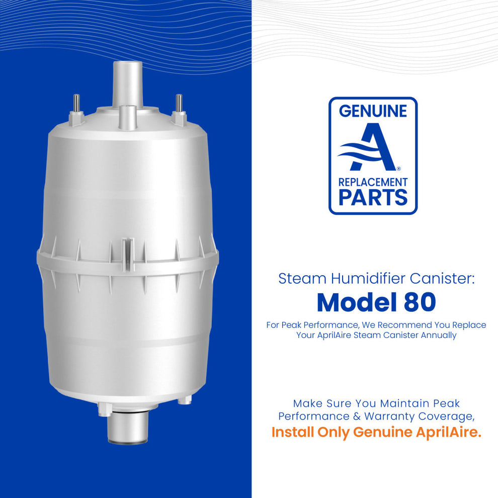 AprilAire 80LC Low Conductivity Canister for Steam Humidifier