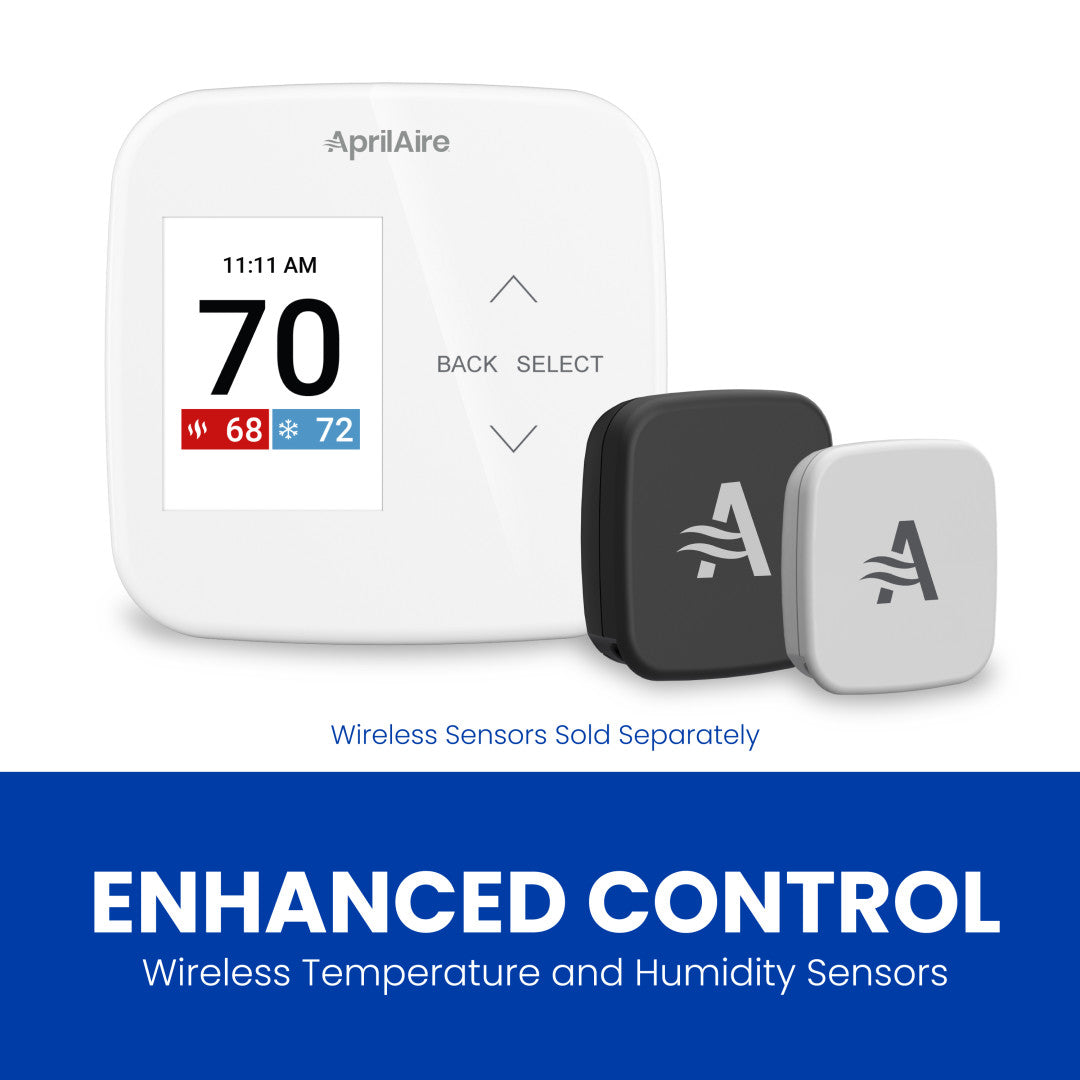 AprilAire S86WMUPR Programmable Wi-Fi Thermostat with IAQ Control